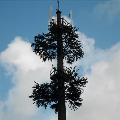 China Bionic Camouflaged Pine Tree Antenna And Microwave Tower ...